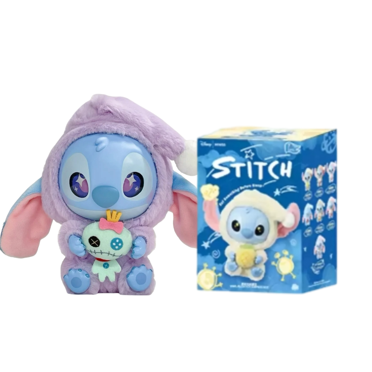 The Monsters Labubu Disney Stitch Pluszak Brelok BOX-SKLEP